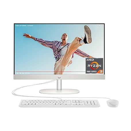 Mua HP 24 inch All-in-One Desktop PC, FHD Touchscreen, AMD Ryzen 3 ...