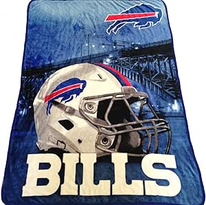 Amazon.com : The Northwest Company Buffalo Bills Blanket 60x80 silk ...