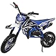 Amazon.com : 50cc Kids Dirt Bike, 2-Stroke Mini Dirt Bike, Gas Dirt ...
