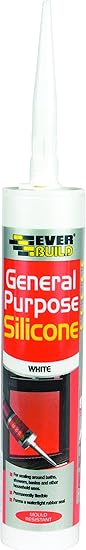 Everbuild General Purpose Silicone - Multi-Purpose Silicone Sealant ...