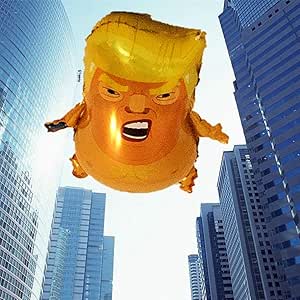 Amazon.com: AM I A Baby Trump Baby Party Balloons Balloon Mini Size ...