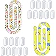 Amazon.com : 20 Pack Sublimation Blanks Acrylic Paper Clips, 4" x 2 ...