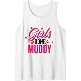 Amazon.com: Girls Gone Muddy Muddin Mud Running Team T-Shirt : Clothing ...