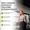 NutraBio Pure Micronized Creatine Monohydrate Powder Supplement ...