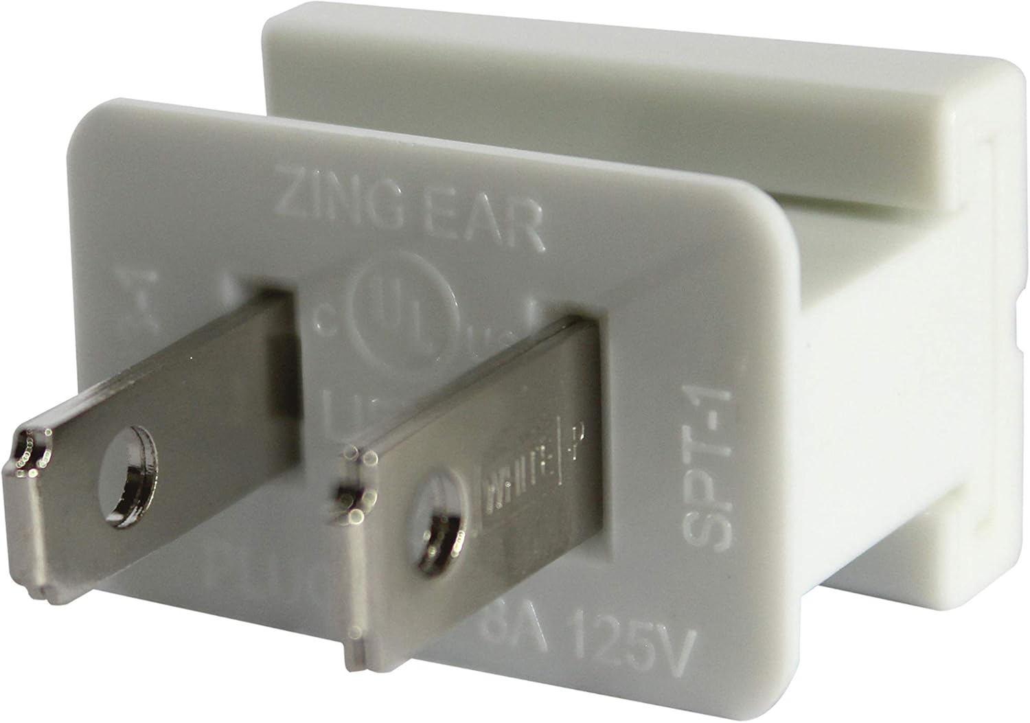 25 Pack SPT-1 Plug, Vampire Plug, Electrical Cord Replacement Zip Plugs ...