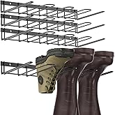 Amazon.com: Wenqik 4 Pcs Boot Rack Wall Mounted Wader Hangers Metal ...