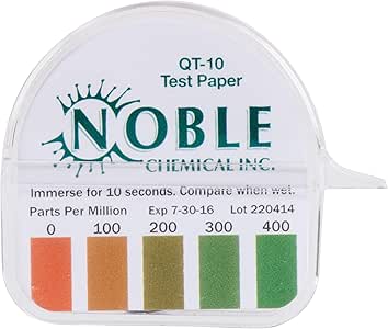 Amazon.com: TableTop King QT-10 Quaternary Test Paper Dispenser - 0 ...