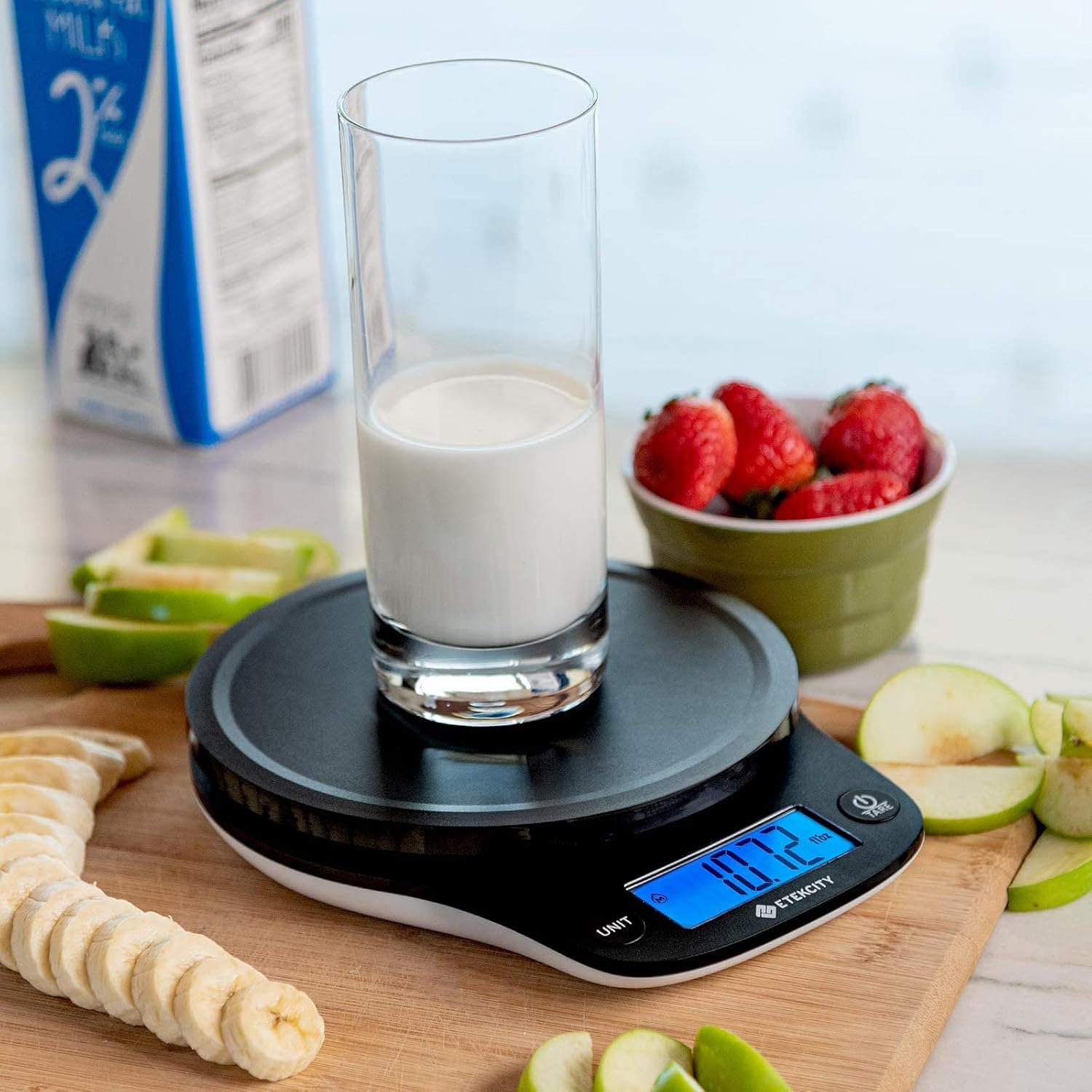 Etekcity Kitchen Scales Digital 0.1g/0.01oz, 5kg/11lb, Food Scale ...