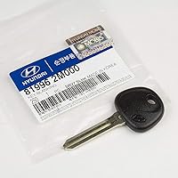 Amazon.com: Genuine Hyundai 81996-2M000 Key Blank : Automotive