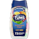 Amazon.com: TUMS Extra Strength Antacid Tablets for Chewable Heartburn ...