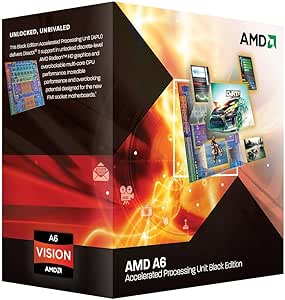 Amazon.com: AMD A6-3670K APU with AMD Radeon 6530 HD Graphics 2.7GHz ...