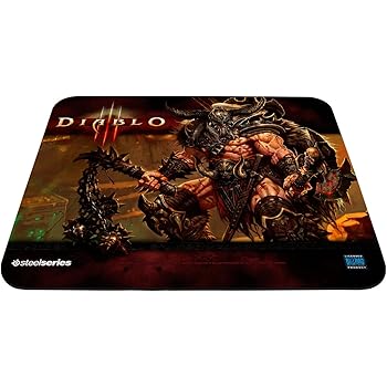 Amazon.com: SteelSeries QcK Diablo III Gaming Mouse Pad - Monk Edition ...