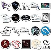 Amazon.com: 20 PCS Stickers Pack Kali Aesthetic Linux Vinyl Colorful ...