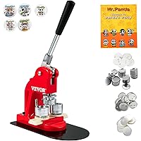 Amazon.com: VEVOR Button Maker Machine, 25mm (1 inch) Badge Punch Press ...