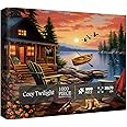 Amazon.com: Lake Camping Puzzles for Adults 1000 Pieces, Nature Fishing ...