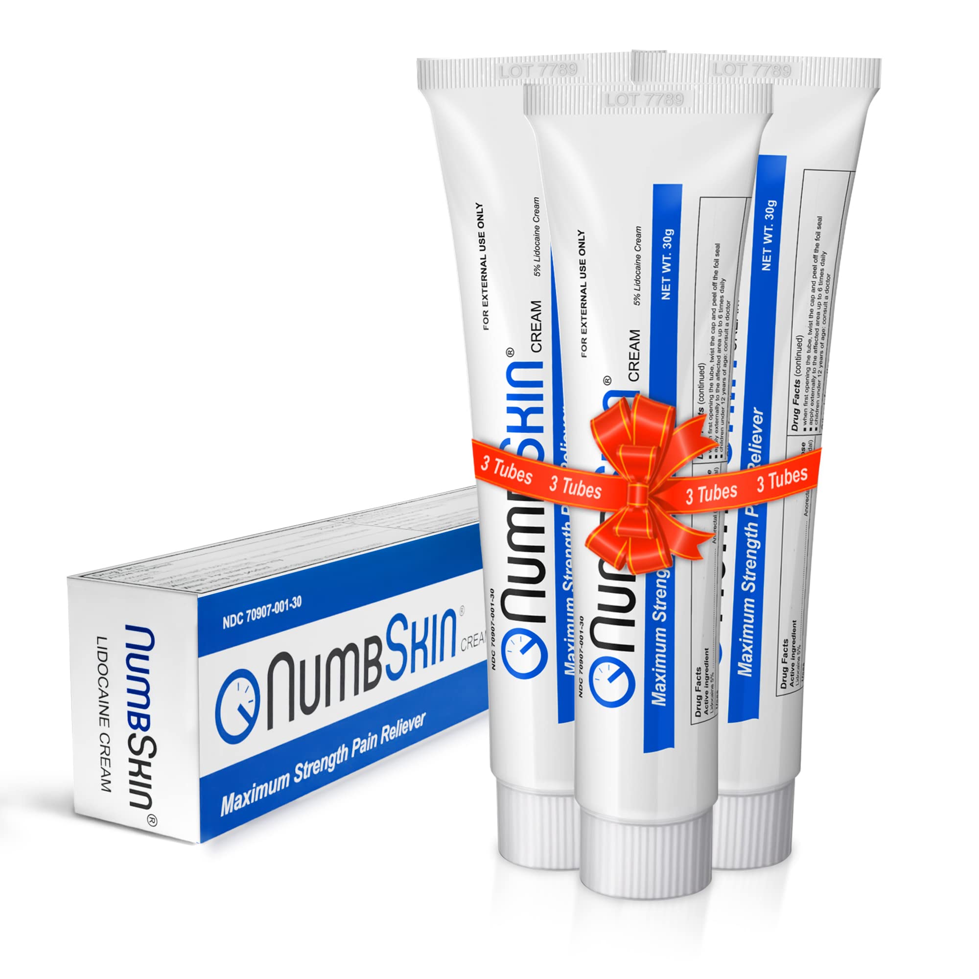 Mua Numbskin Numbing Cream - 5% Lidocaine Topical Anesthetic Cream ...