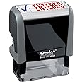 Amazon.com: Trodat Printy 4912 2-Color Message Stamp - Self-Inking, Red ...