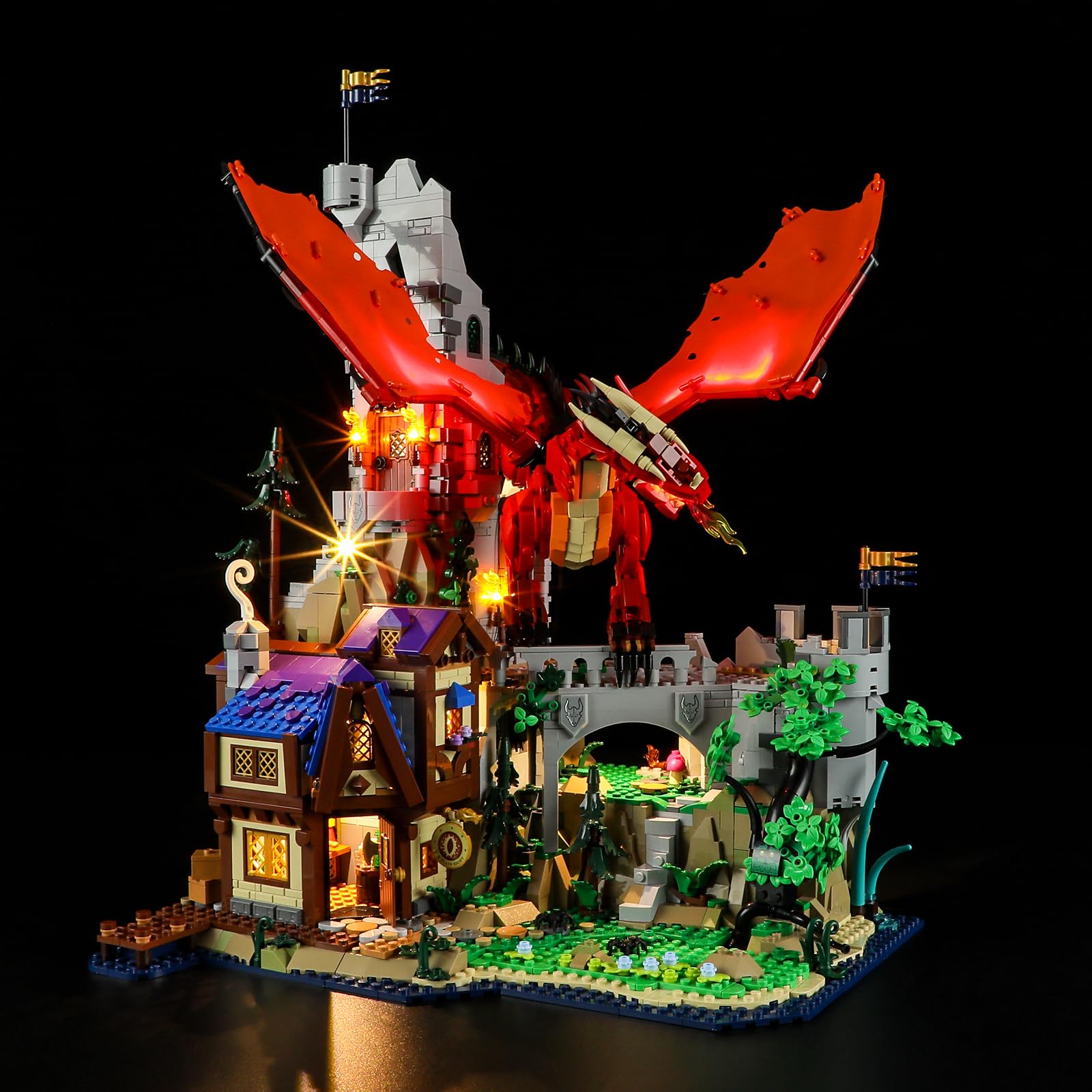 LIGHTAILING Light for Lego-21348 Dungeons & Dragons: Red Dragon's Tale ...