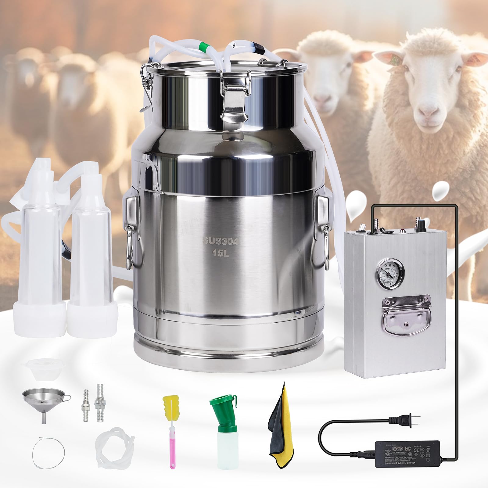 Mua Electric Goat Milking Machine for Goat Milker 15L Pulsating ...
