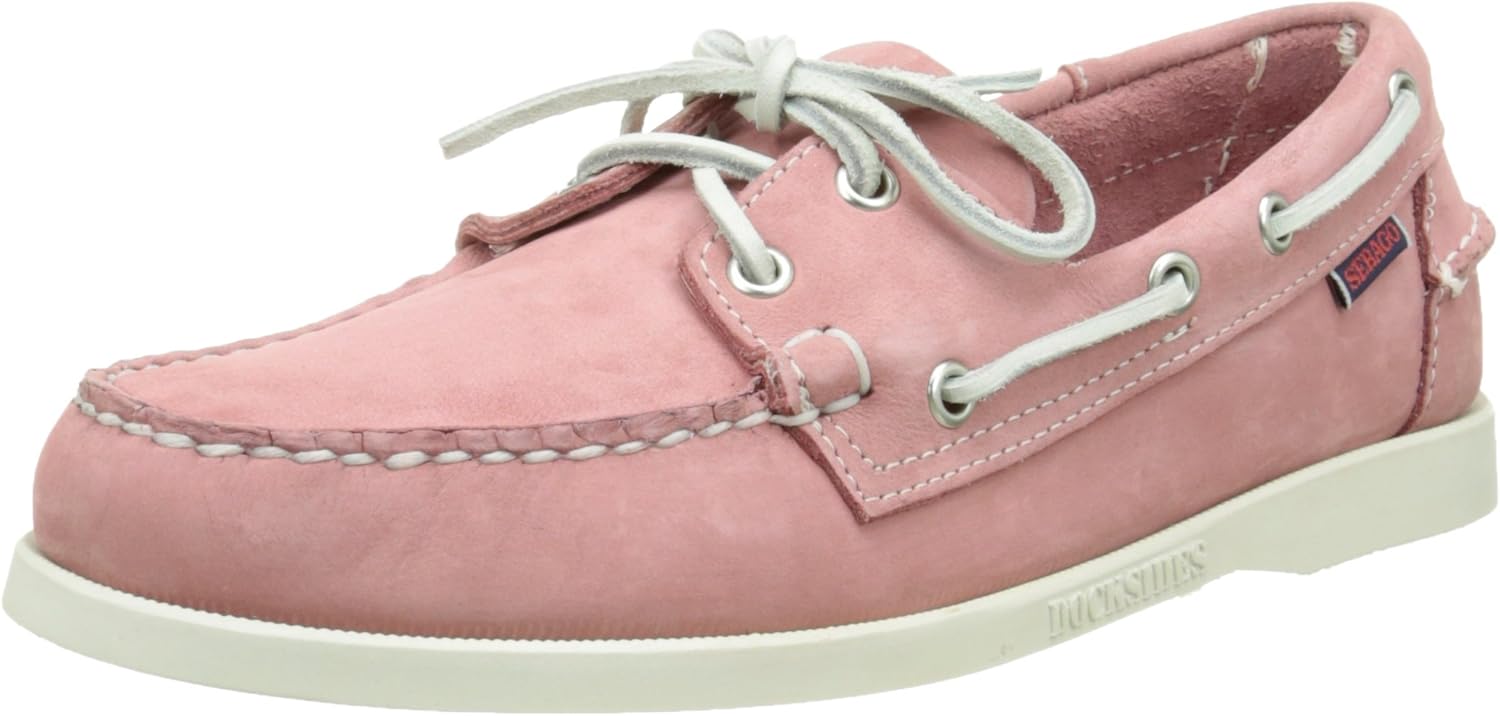 Sebago Herren Docksides NBK Bootschuhe, Pink (Pink Nubuck), 41 EU ...