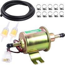 Small Electric Boat HEP-02A Diesel Fuel Pump 12V Low Pressure Universal ...