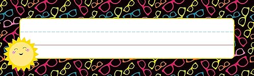 Carson Dellosa 36pc School Pop Name Plates, Name Plate for Desk ...