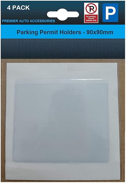 Premier Parking Permit Holder to fit on your Car Van Windscreens The ...