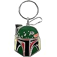 Amazon.com: Plasticolor 004302R01 Star Wars Boba Fett Keychain , Gray ...