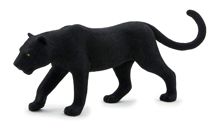 Buy Mojo Fun - Wildlife Realistic Toy Panther (Black, Large) Online at ...