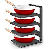 Amazon.com: SIMPFIT Pots and Pans Organizer under Cabinet, Heavy Duty ...