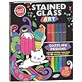 Stained Glass Art: Dazzling Designs (Klutz Activity Book): Editors of ...