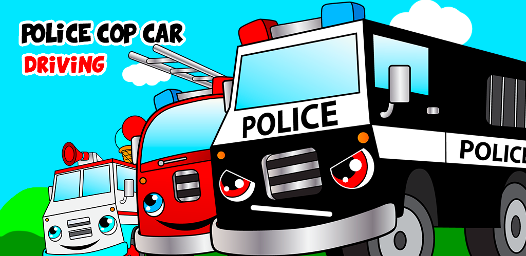Highway police cop car games for kids: Driving down the road:Amazon.de ...