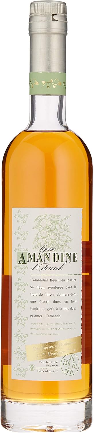 Distilleries et Domaines de Provence Amandine Liqueur, 50 cl: Amazon.co ...