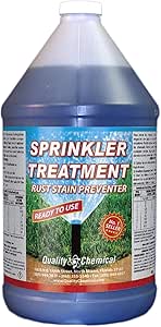 Amazon.com: Sprinkler Treatment Rust Stain Preventor-1 Gallon (128 oz ...