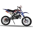 Amazon.com: 50cc Mini Dirt Bike,Gas Power 2-Stroke Dirt Bike Kids Dirt ...