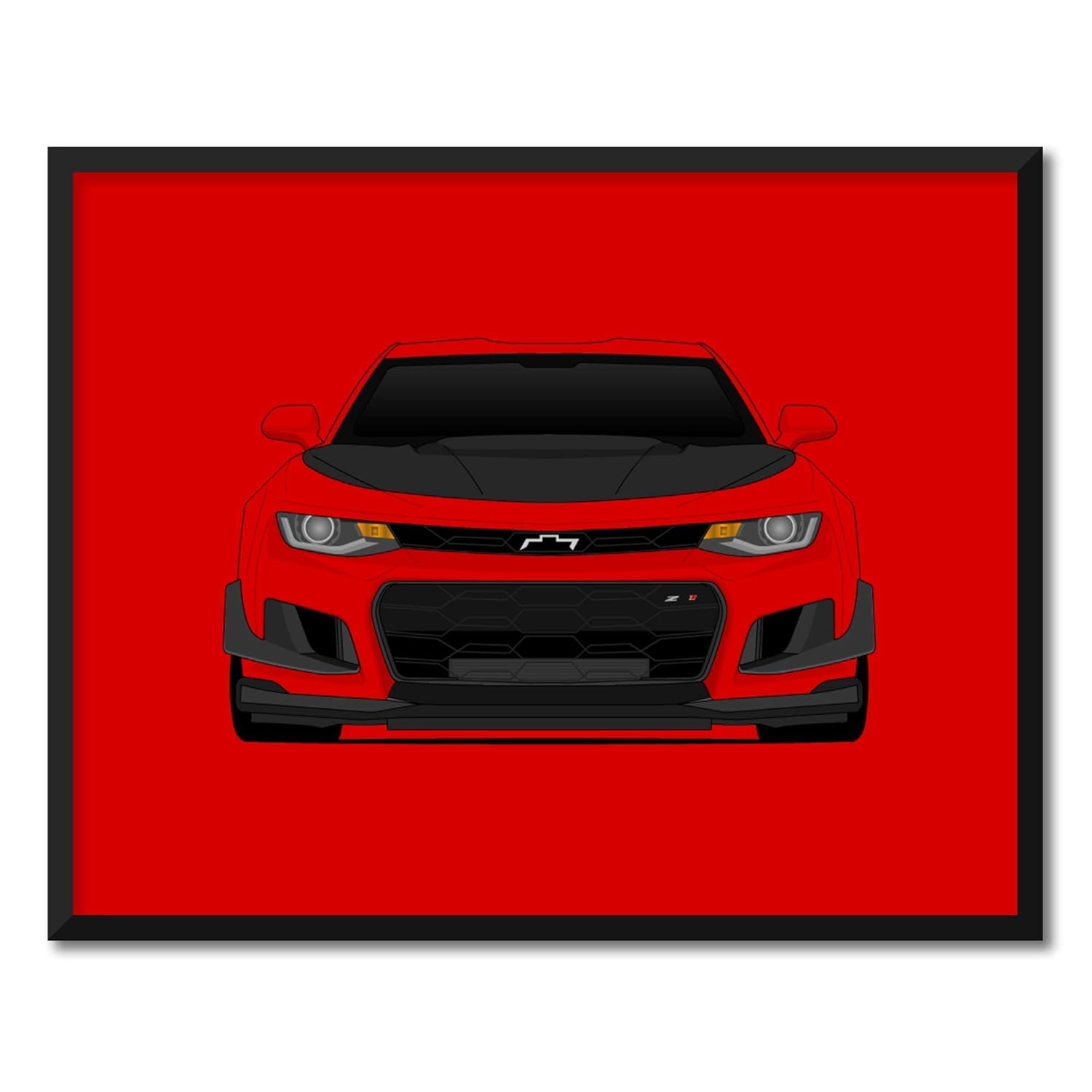 Camaro Poster Camaro Wall Art New Camaro gifts Chevrolet Camaro SS 6Th ...