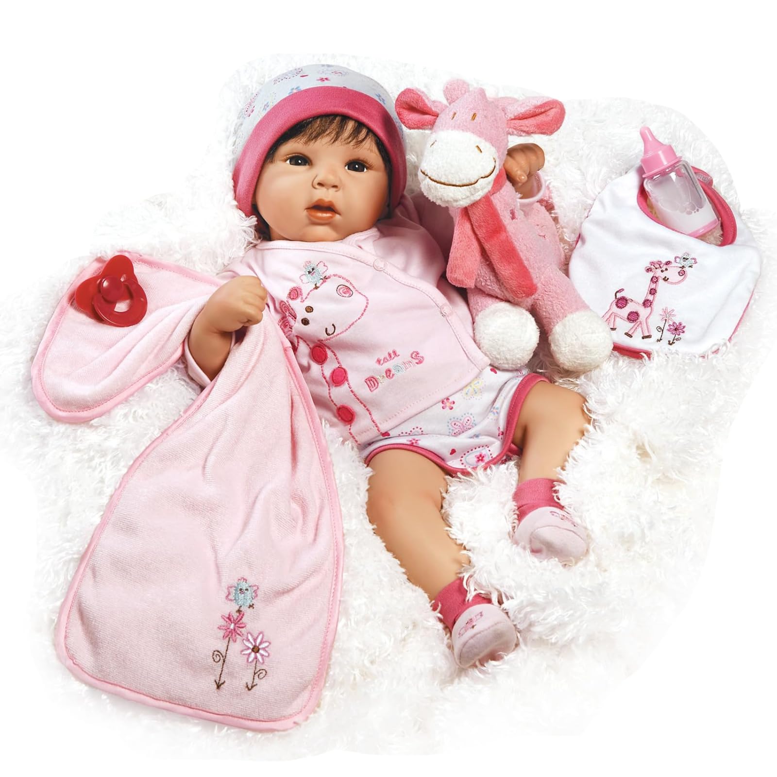 Paradise Galleries Realistic Reborn Baby Girl - 19" Doll Lifelike Soft ...