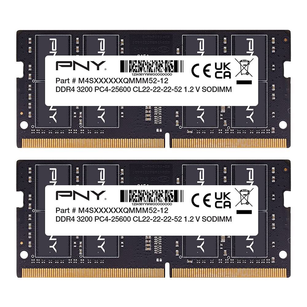 PNY Performance 32GB (2x16GB) DDR4 DRAM 3200MHz (PC4-25600) CL22 ...