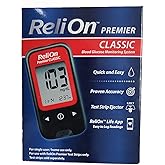 Amazon.com: Relion Prime Blood Glucose Monitoring System, Red by Reli ...