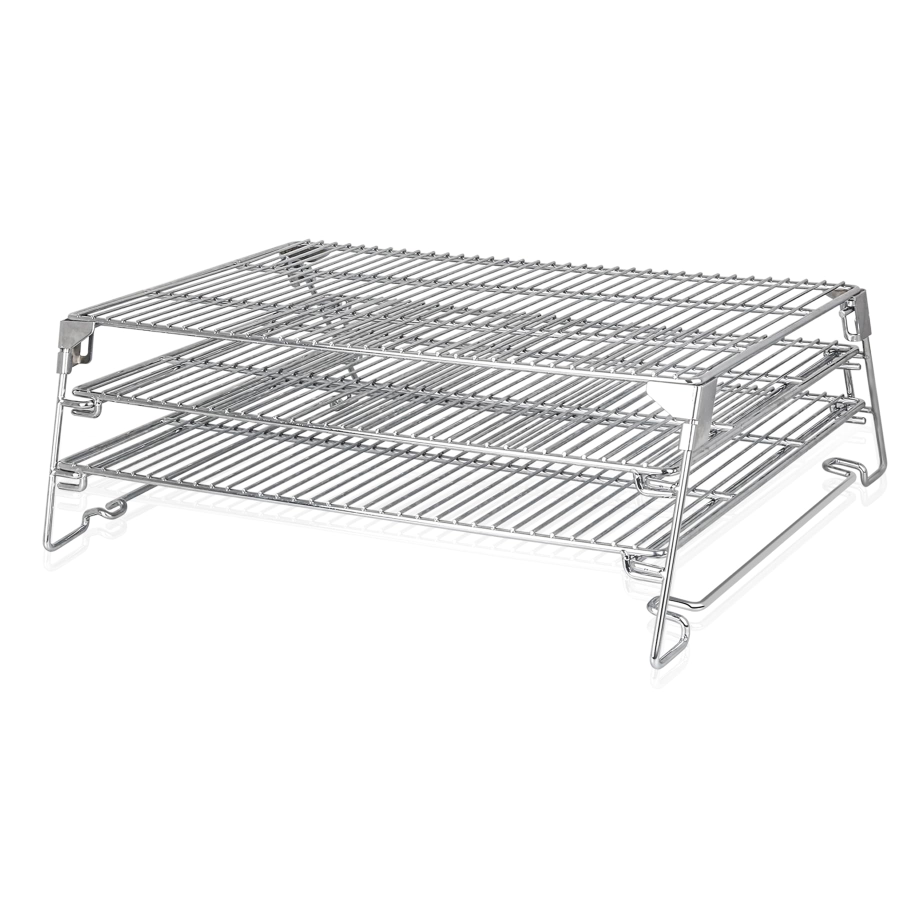 FlameDuty 21" 3-Tier Foldable Sliding Jerky Racks for Traeger, Pit Boss ...