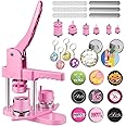 Amazon.com: Button Maker Machine Multiple Sizes, 25mm+32mm+58mm Pin ...