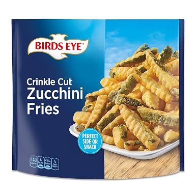 Birds Eye Crinkle Cut Zucchini Fries Vegetable Snacks, Frozen, 12 oz ...