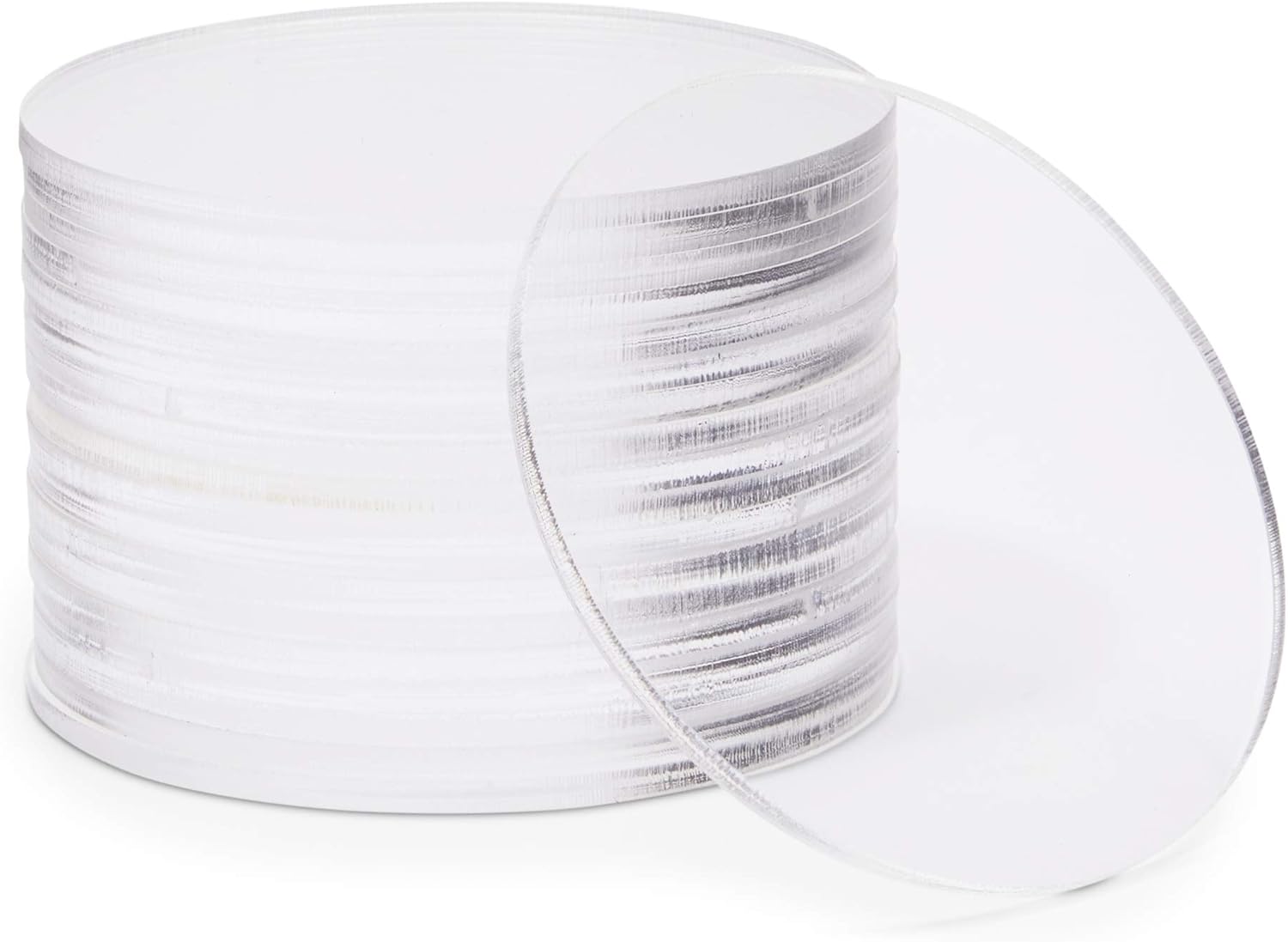 Amazon.com: Clear Acrylic Disks, Round Circles for Arts and Craft ...