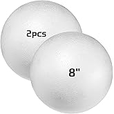 Amazon.com: DOITOOL Foam Balls Christmas Decor Craft Foam Ball 10 Inch ...