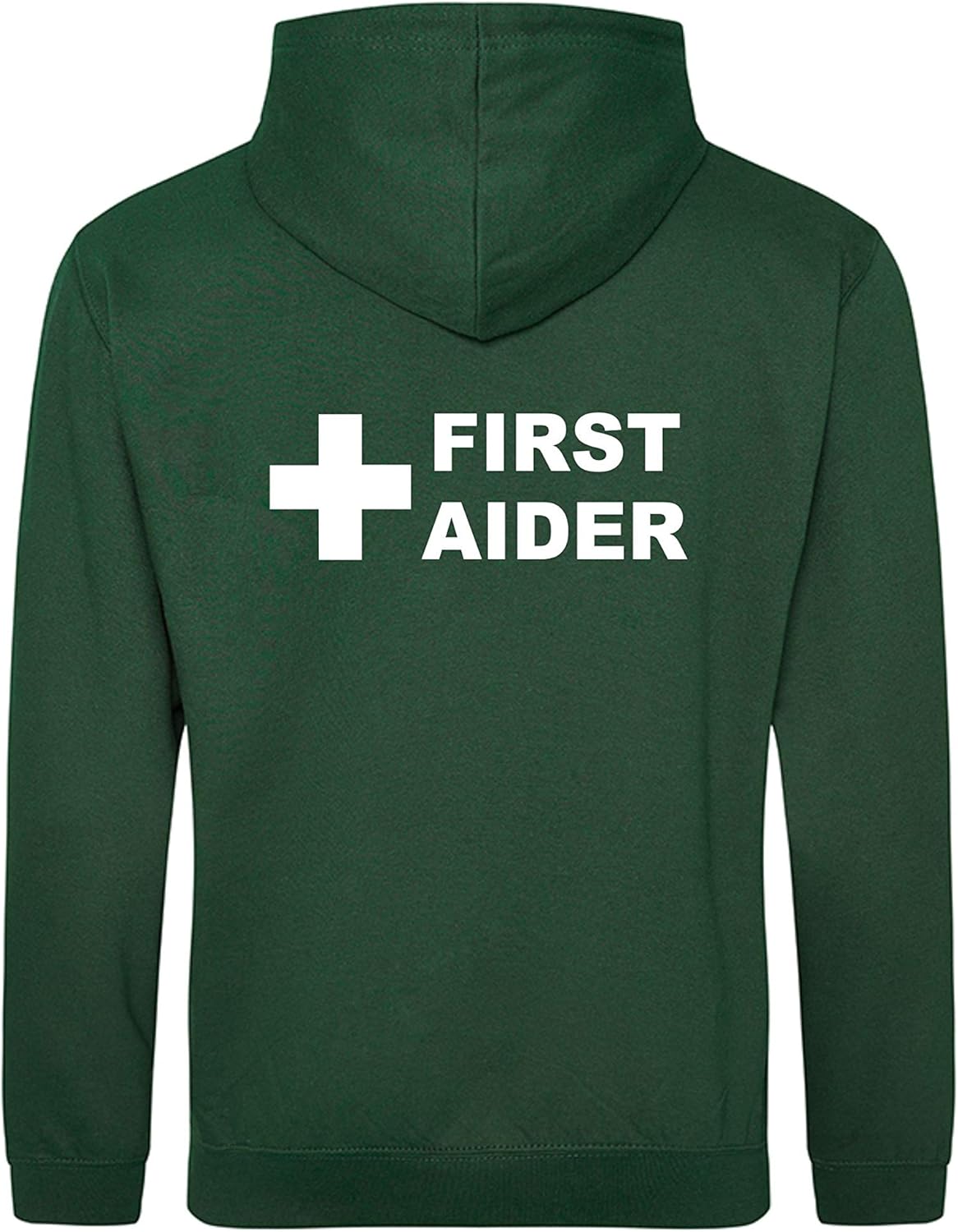 First Aider Printed Green Hoodie, Medical Clothing: Amazon.co.uk: Clothing