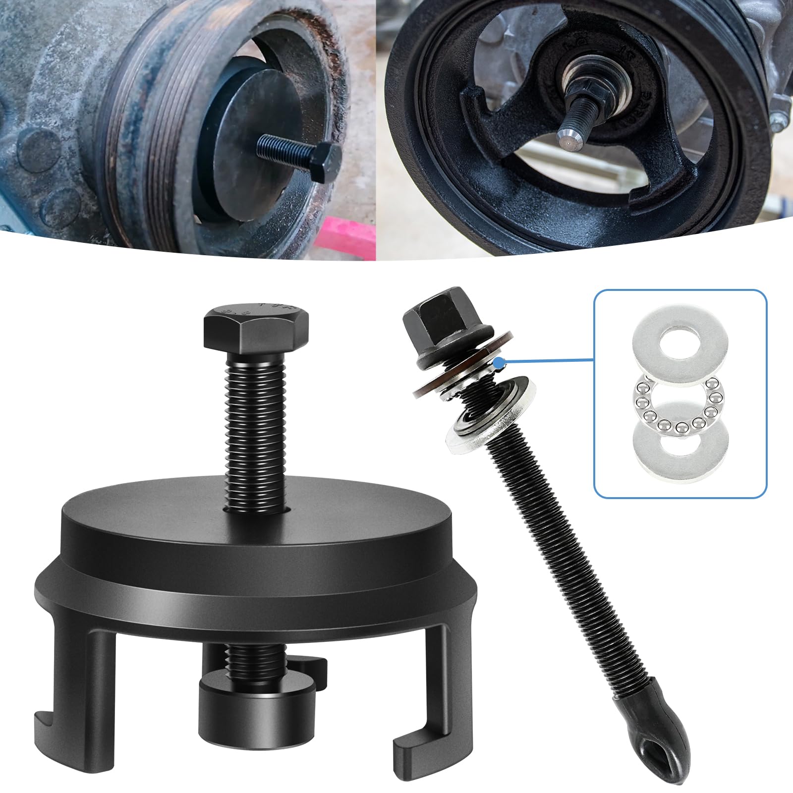 For GM 25264 Harmonic Balancer Puller and LS Harmonic Balancer ...