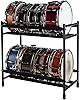 Proline Snare Drum Utility Rack Black, 3-Level, Metal, Accommodates All ...