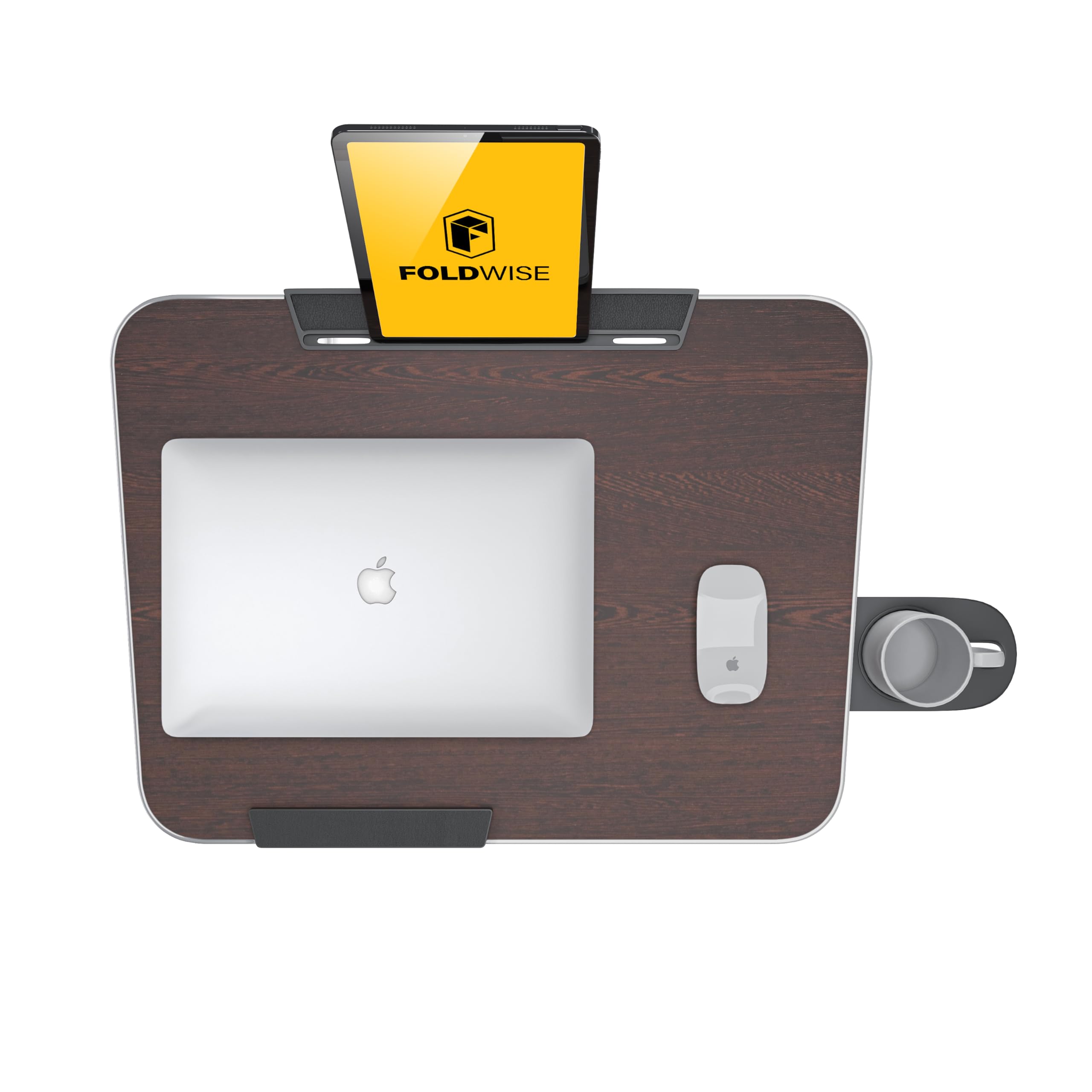 Mua Folding TV Tray Table - Wooden Height & Angle Adjustable Laptop ...