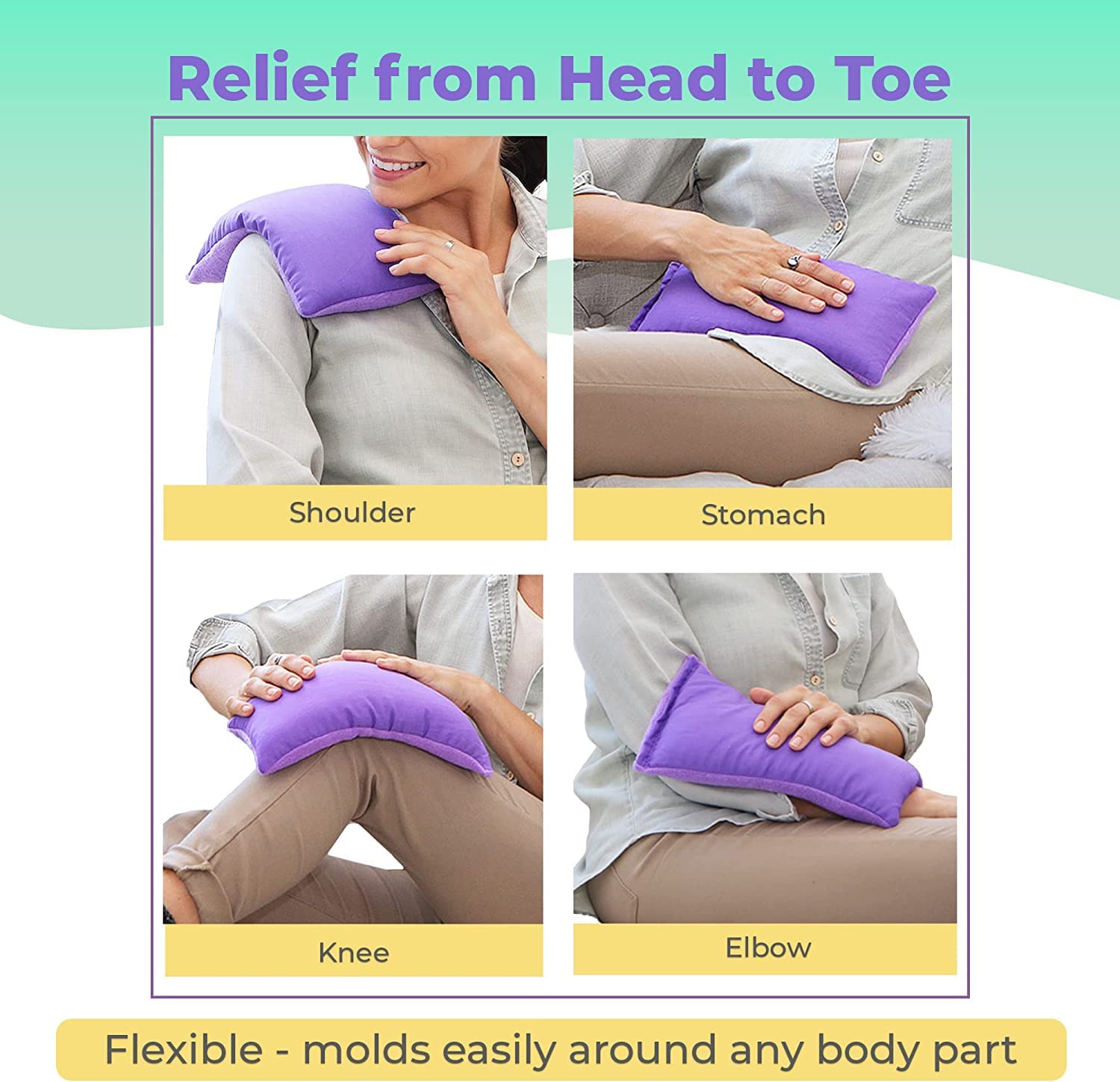 Mua My Heating Pad for Pain Relief - Moist Microwavable Heating Pad for ...