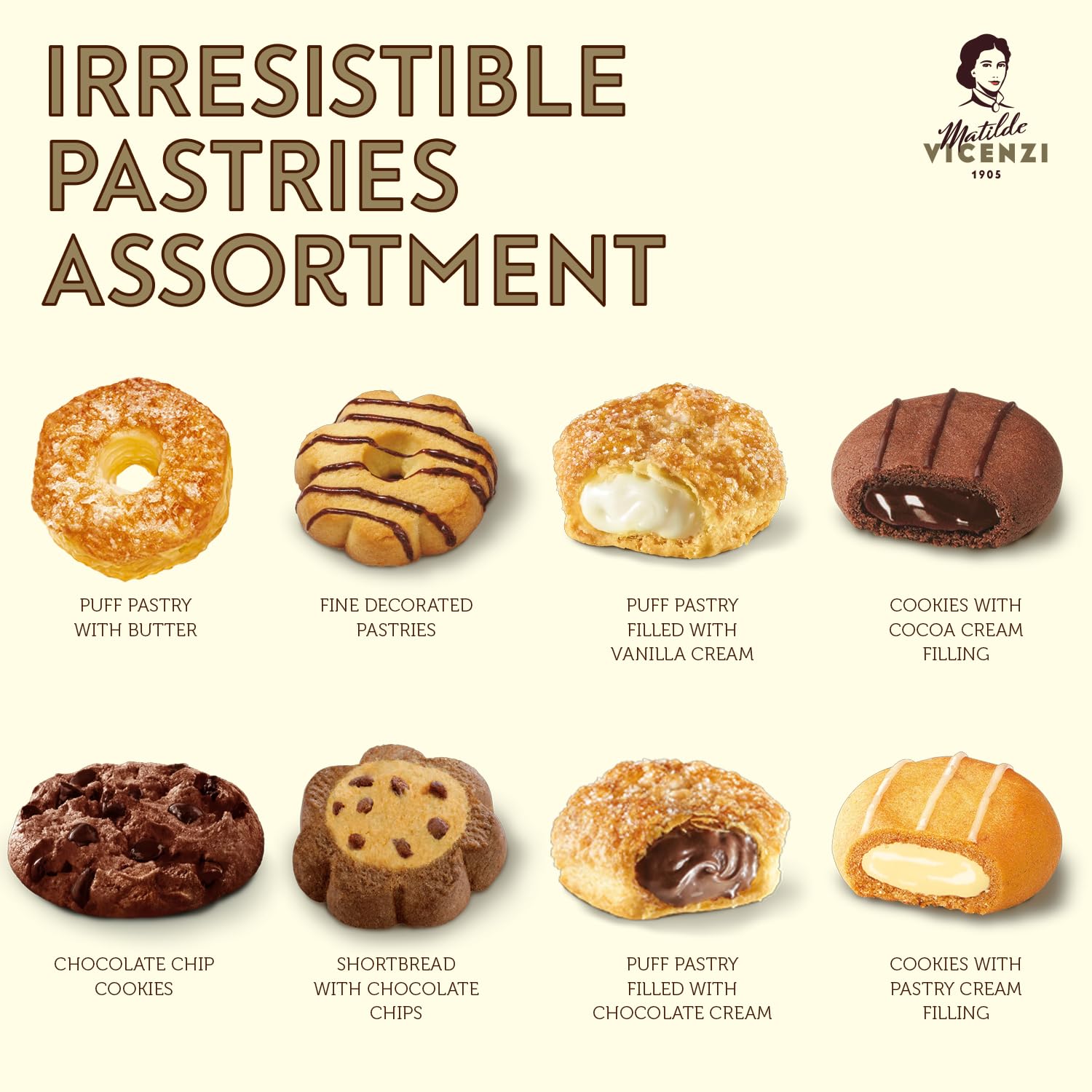 Mua Matilde Vicenzi Roma Cookie Tin - Italian Pastries & Bakery Cookies ...